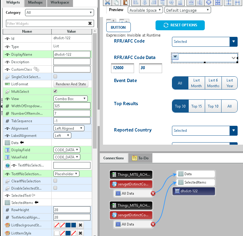 combo box multi select - PTC Community