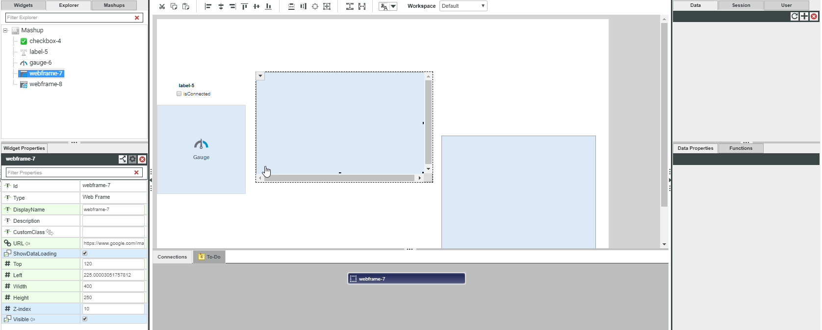 Solved: Web frame widget border - PTC Community