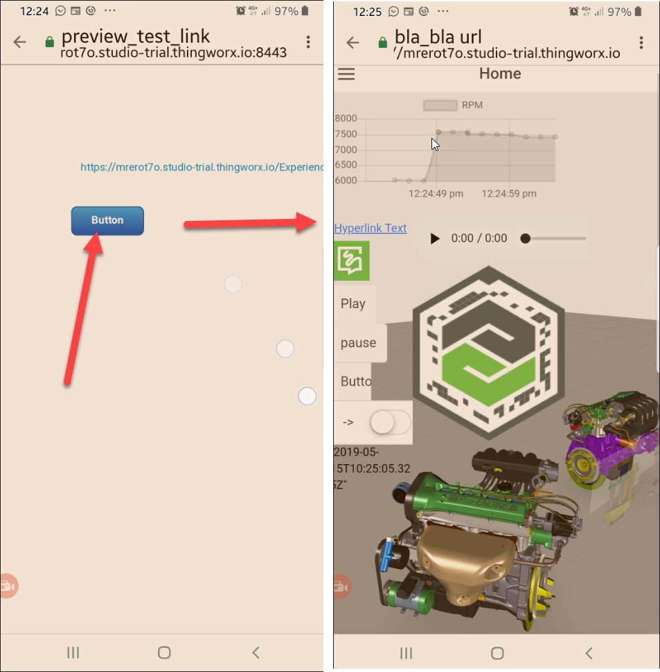 Vuforia Studio Preview in Mashup - PTC Community