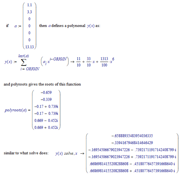 Solved: Problems with polyroots function - PTC Community