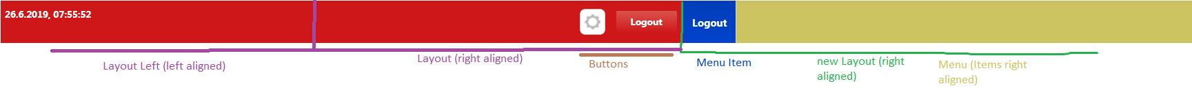 Solved: Align menu horizontal right in flexcontainer - PTC Community