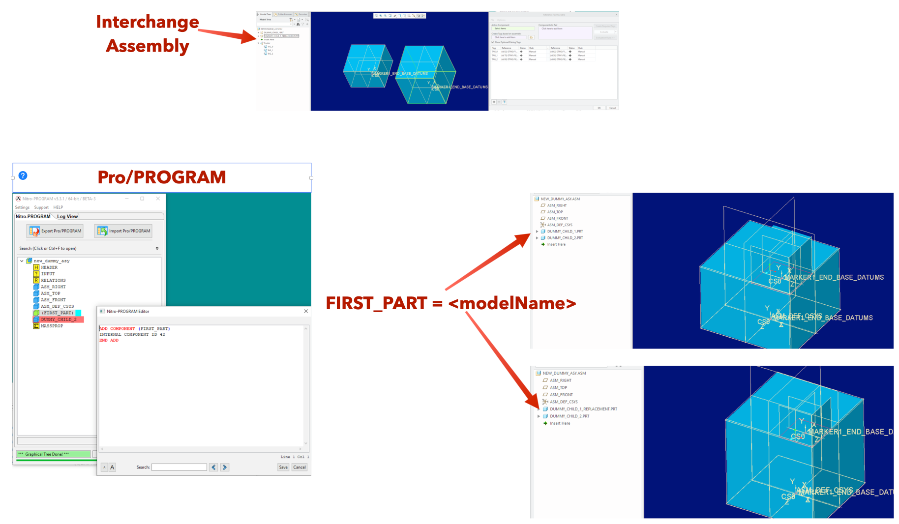 Replacing components in assembly by using layout (... - PTC Community
