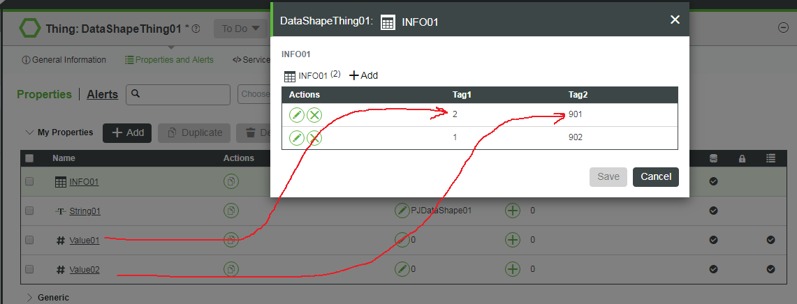Solved How Update Data Of Tag To Data In Infotable Ptc Community
