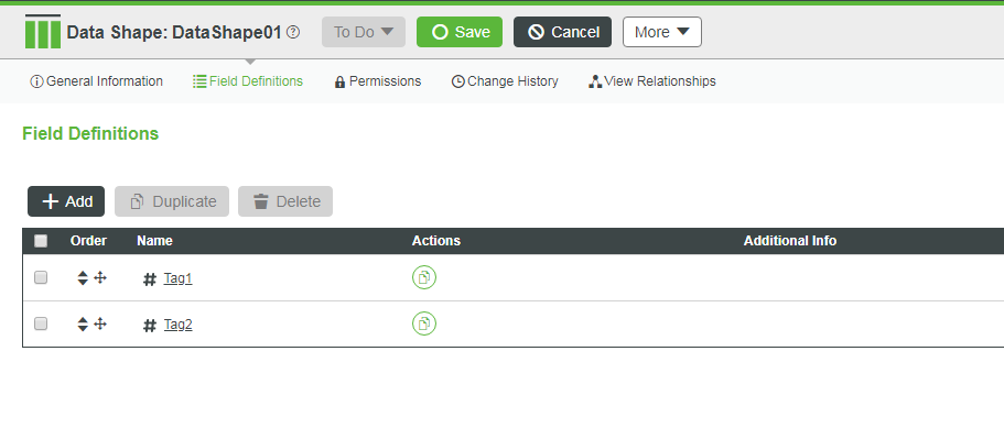 Solved: How Update data of tag to data in INFOTABLE ? - PTC Community