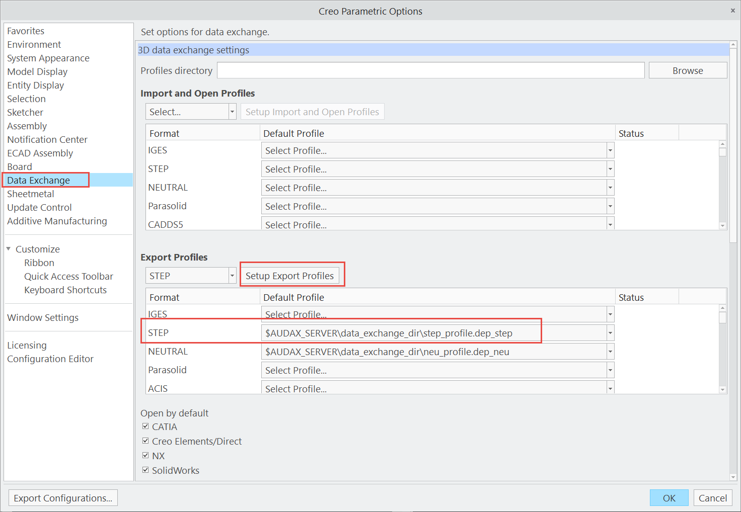 Solved: export to STEP mapkey - PTC Community