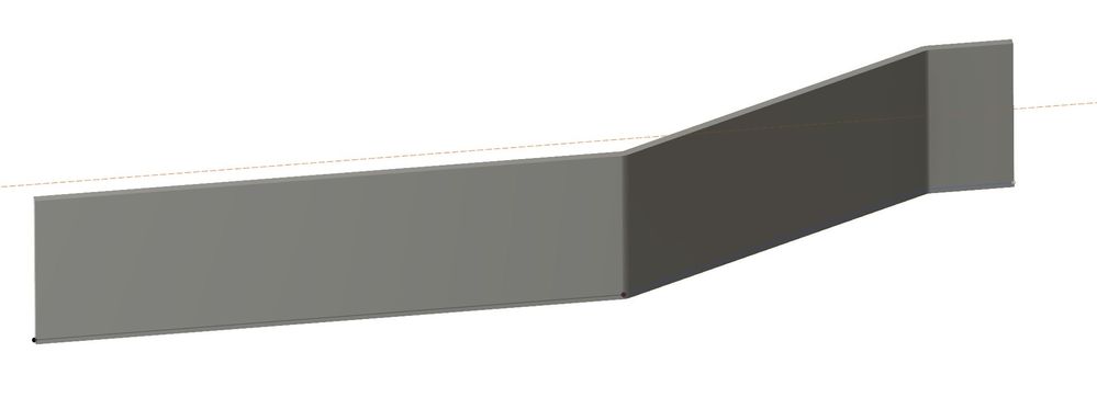 Create Sheetmetal using a line - PTC Community