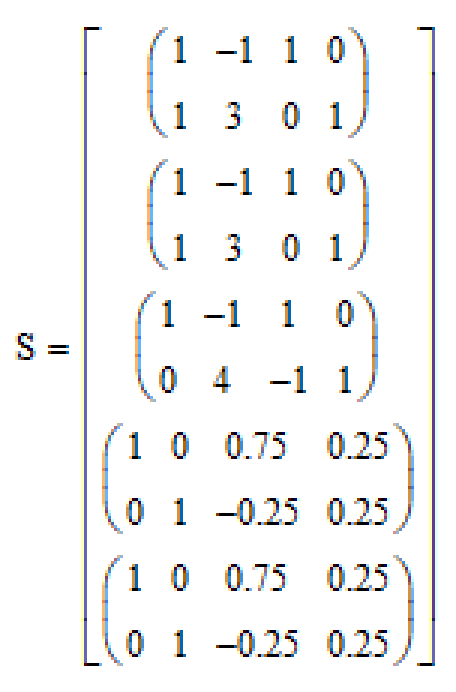 Solved Gauss Jordan Elimination Method For Inverse Matrix Page 2 Ptc Community