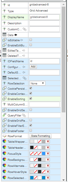 Gridadvanced sorting property not working - PTC Community