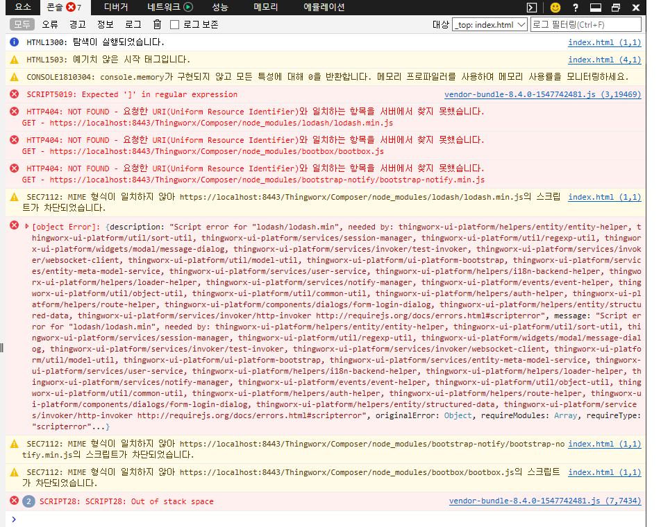 Solved Open Error Web With Ie Edge Ptc Community