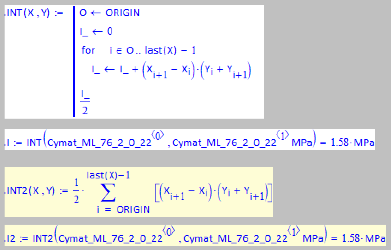 Solved: Direct Integration Problem - MathCAD - PTC Community