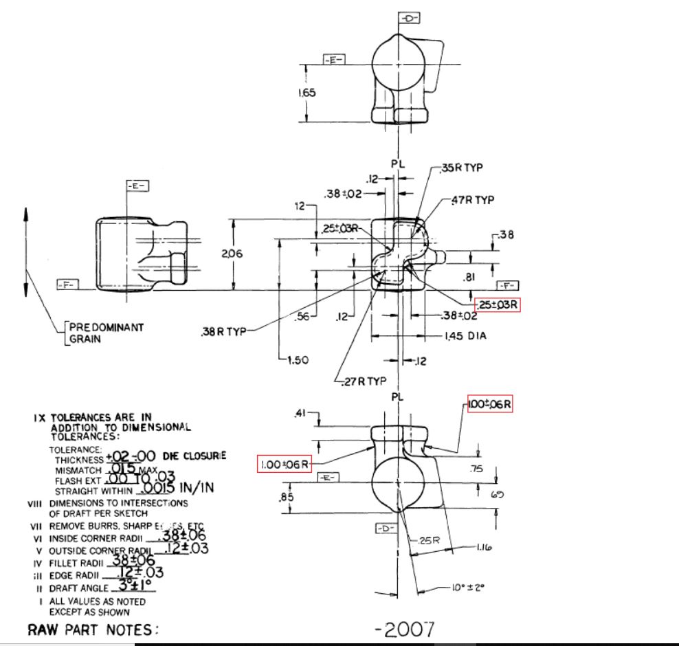The radius highlighted in RED I am not able to ach... - PTC Community