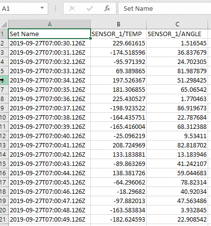 download historical sensor data - PTC Community