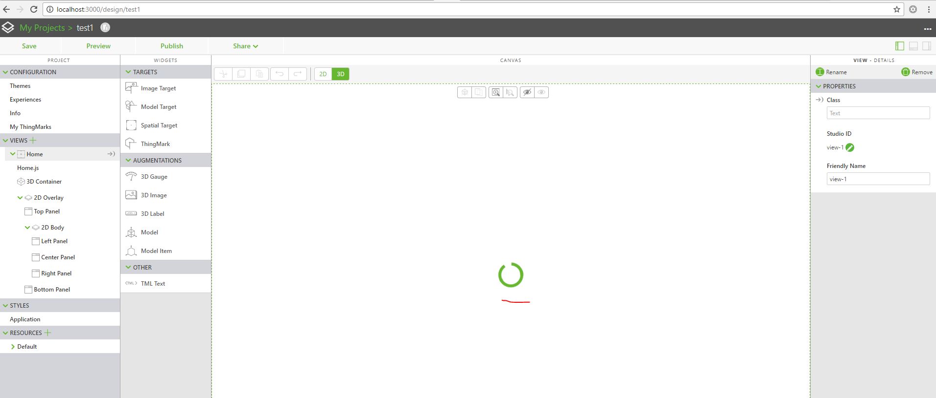 Solved: How to connect vuforia studio to vuforia ES server... - PTC ...