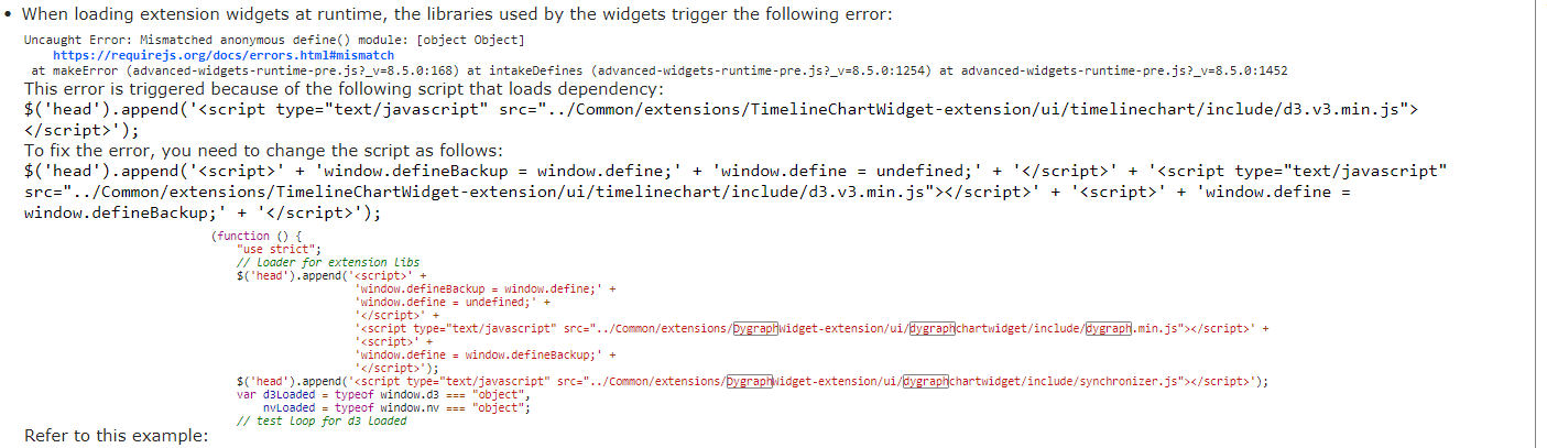 Solved Thingworx 85 Custom Widget Known Issues And Limit Ptc Community