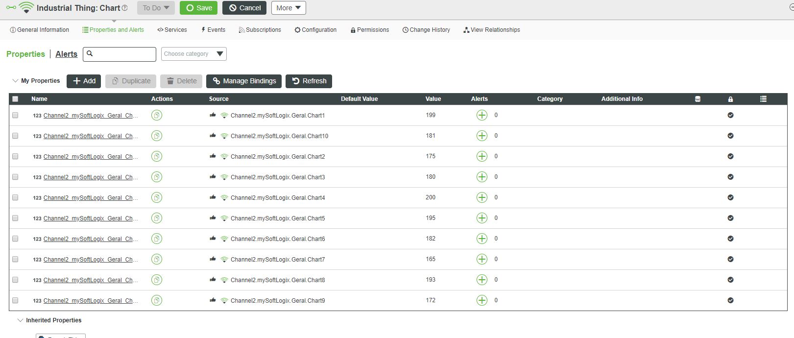 Solved How To Bind Data On Infotable Ptc Community