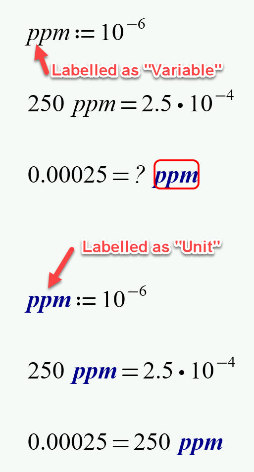 Solved: Mathcad understands percent, what about ppm? - PTC Community