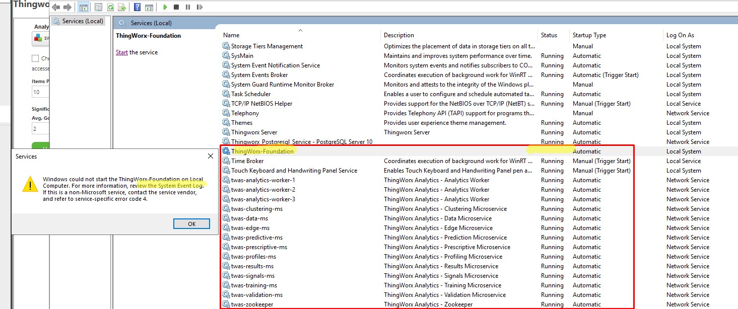 Solved: Thingworx Analytics server Installation - PTC Community