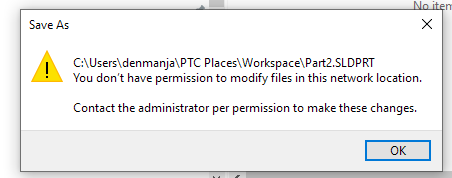 Solved: WGM Workspace Location - PTC Community
