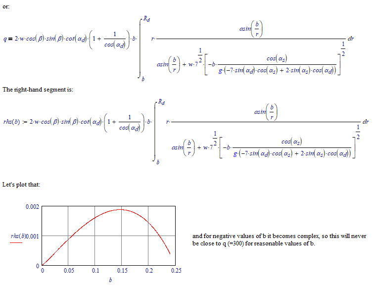 Help to solve an integral to find the unknown limi... - PTC Community
