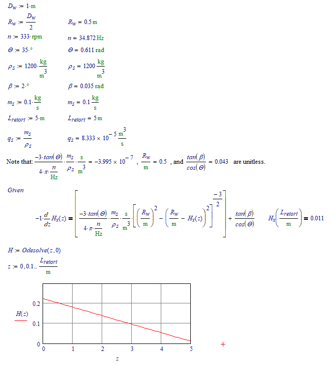 Help to solve a non-linear ODE in mathCAD 15 - PTC Community