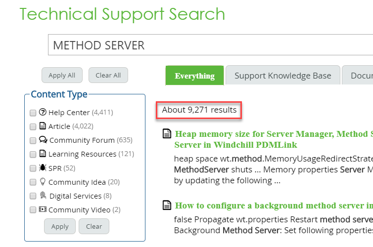 Kb Search Case Sensitivity Issue Ptc Community