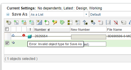 Solved: Windchill Save As with Creo Elements Direct Modeli... - PTC Community