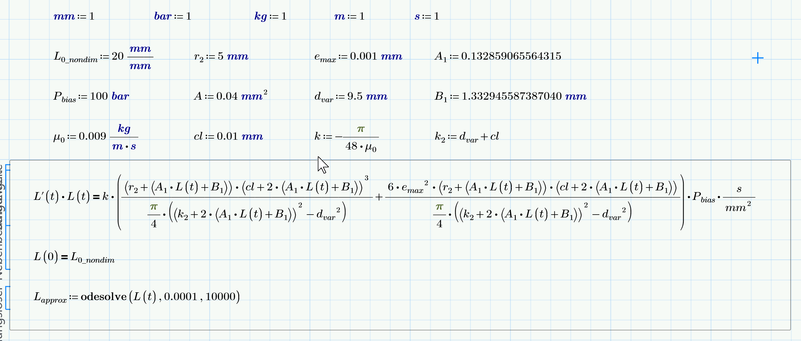 Solved: Solving non-linear initial value problem (ODE) wit... - PTC Community