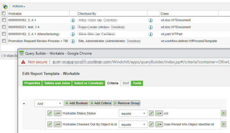 How to get list of checked out objects in context(... - PTC Community