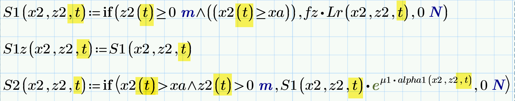 Solved: Ordinary Differential Equations variable undefined - PTC Community