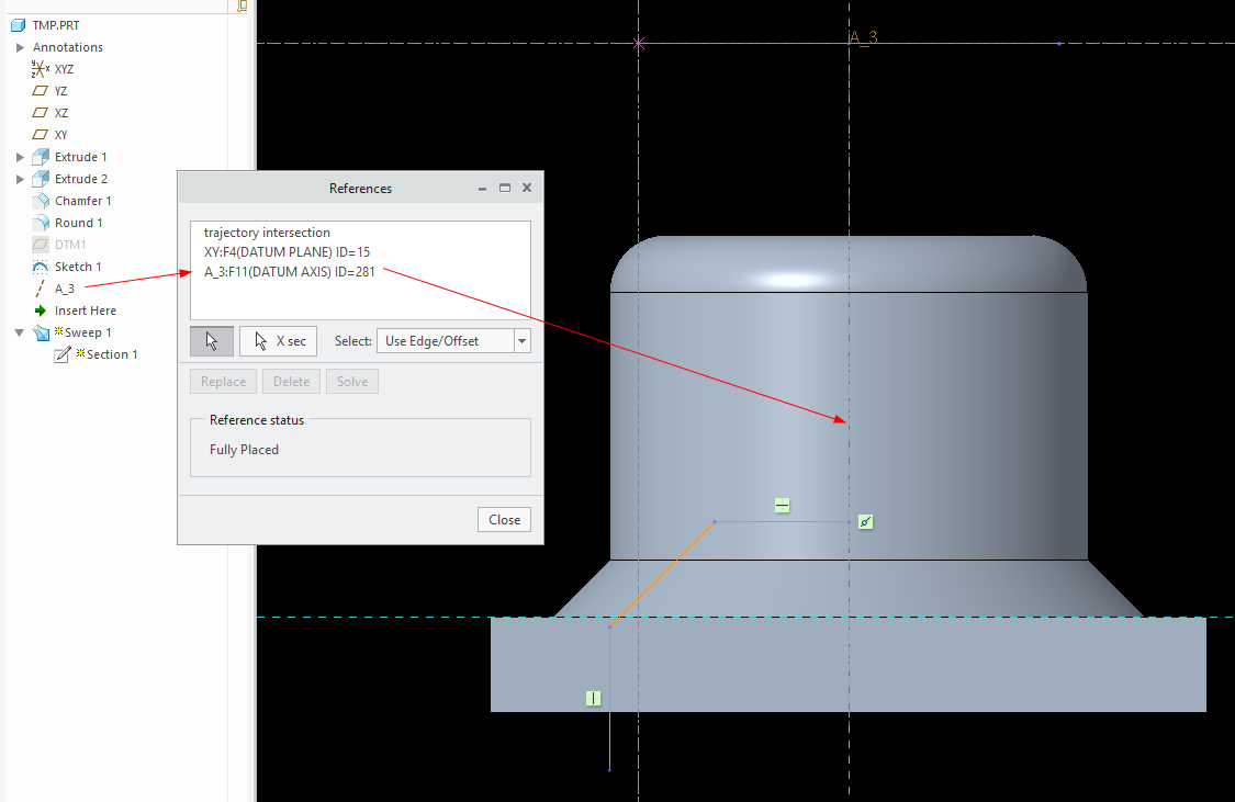 Solved: (Plz HELP) Sweep cut question (Creo 4.0) - PTC Community