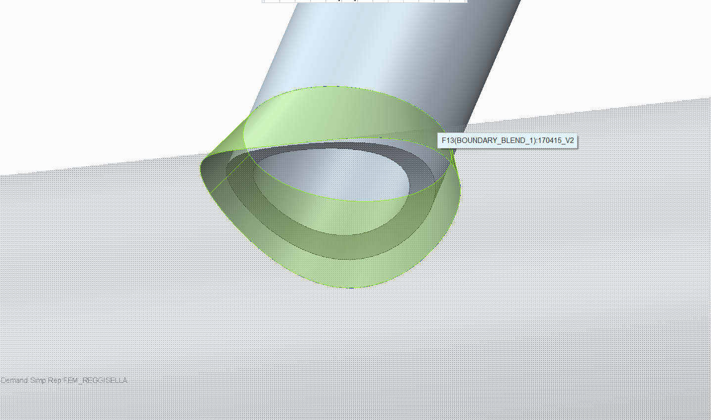 Solved: Create a solid weld fillet between two round pipes - PTC Community