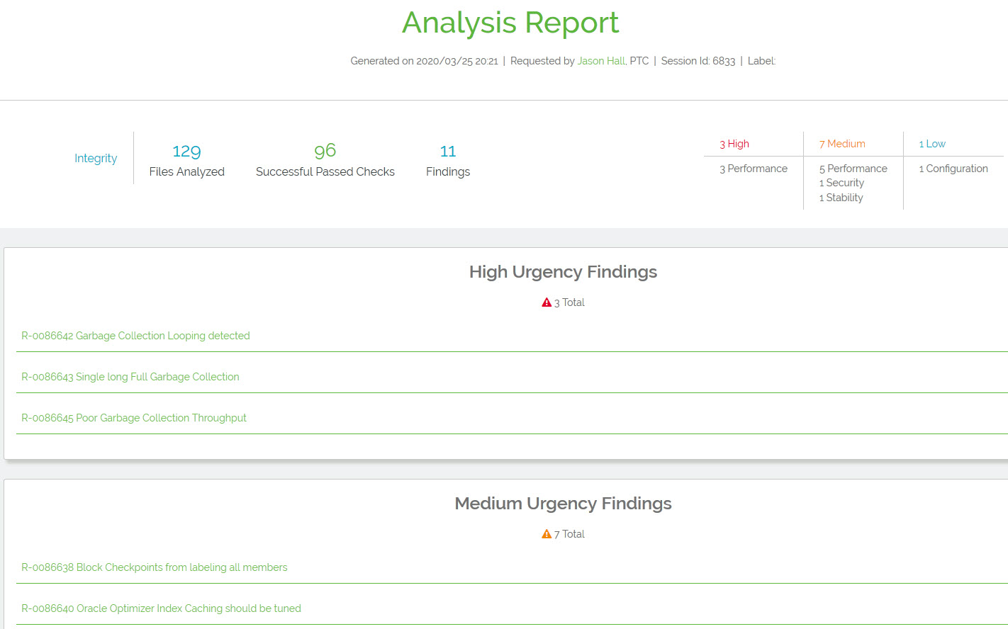PTC On-Demand System Scan for Windchill RV&S (form... - PTC Community