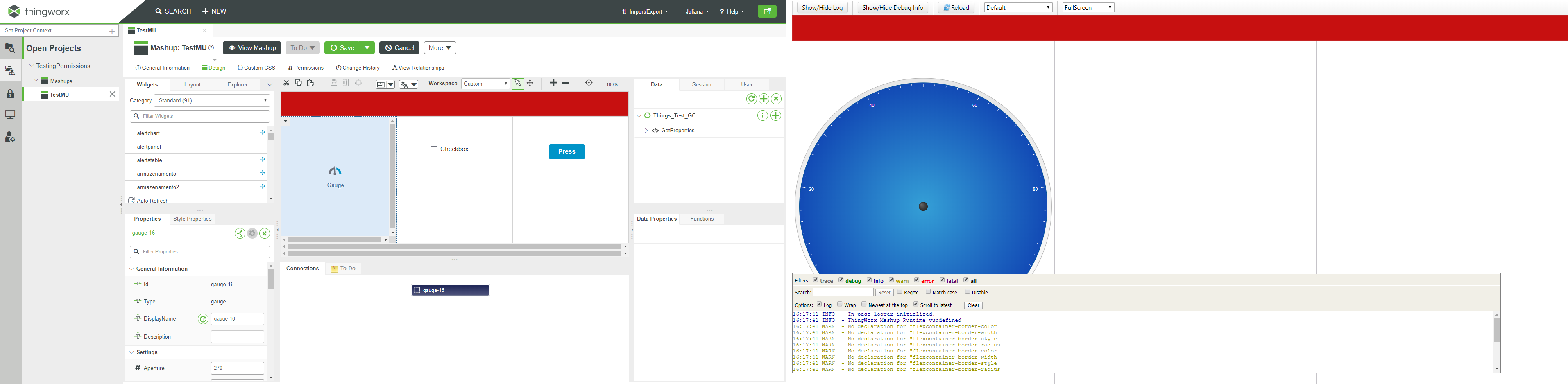 Widgets don't appear in runtime - PTC Community
