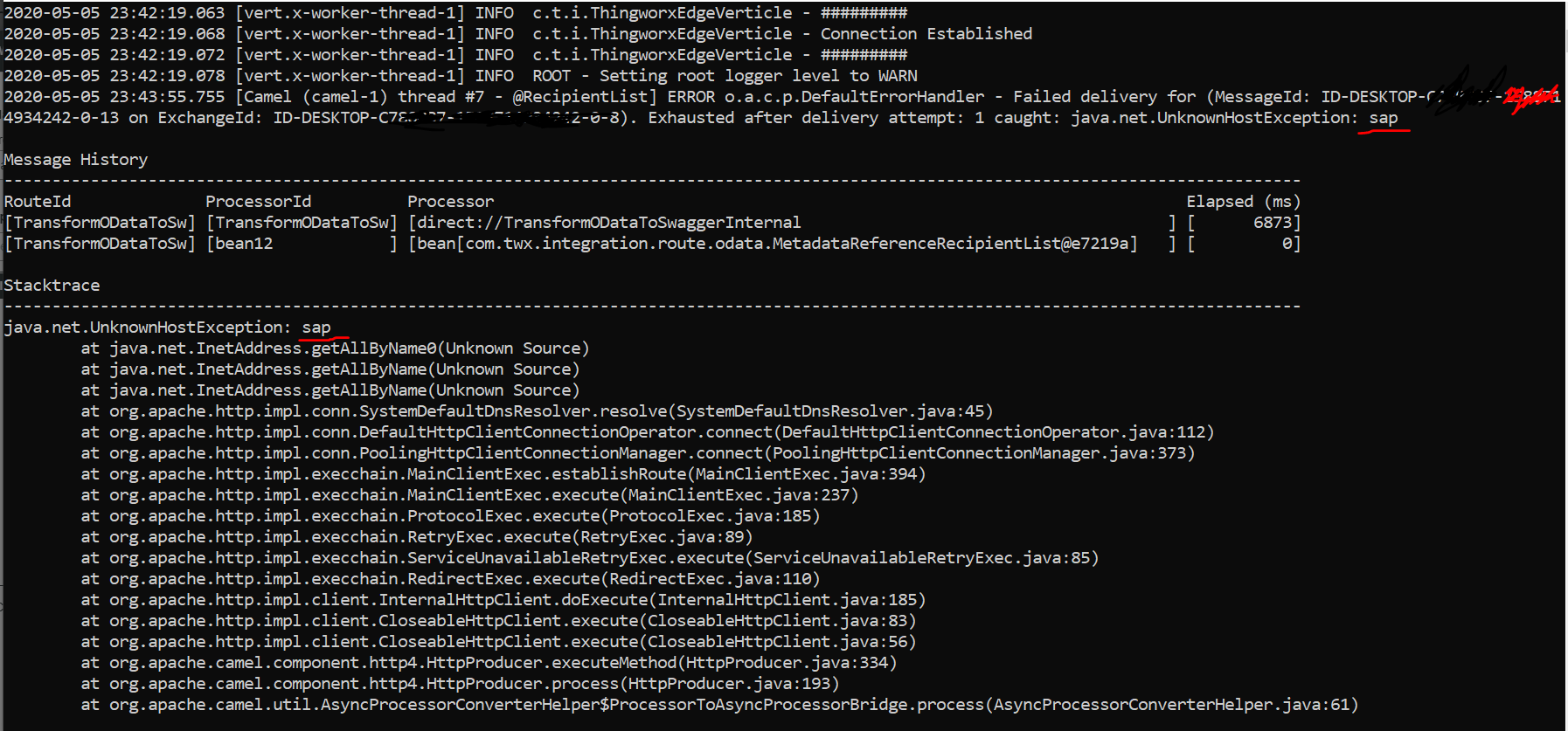 Solved: Problem: Thingworx SAP integration (mapping ID) - PTC Community
