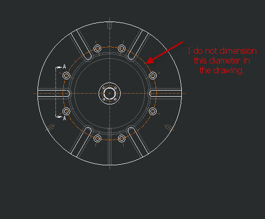 Dimension in the Drawing. - PTC Community