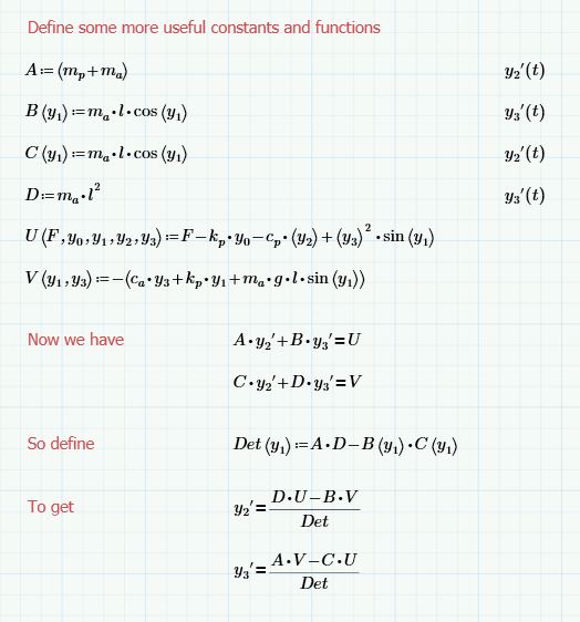 Non linear coupled differential equation system - PTC Community