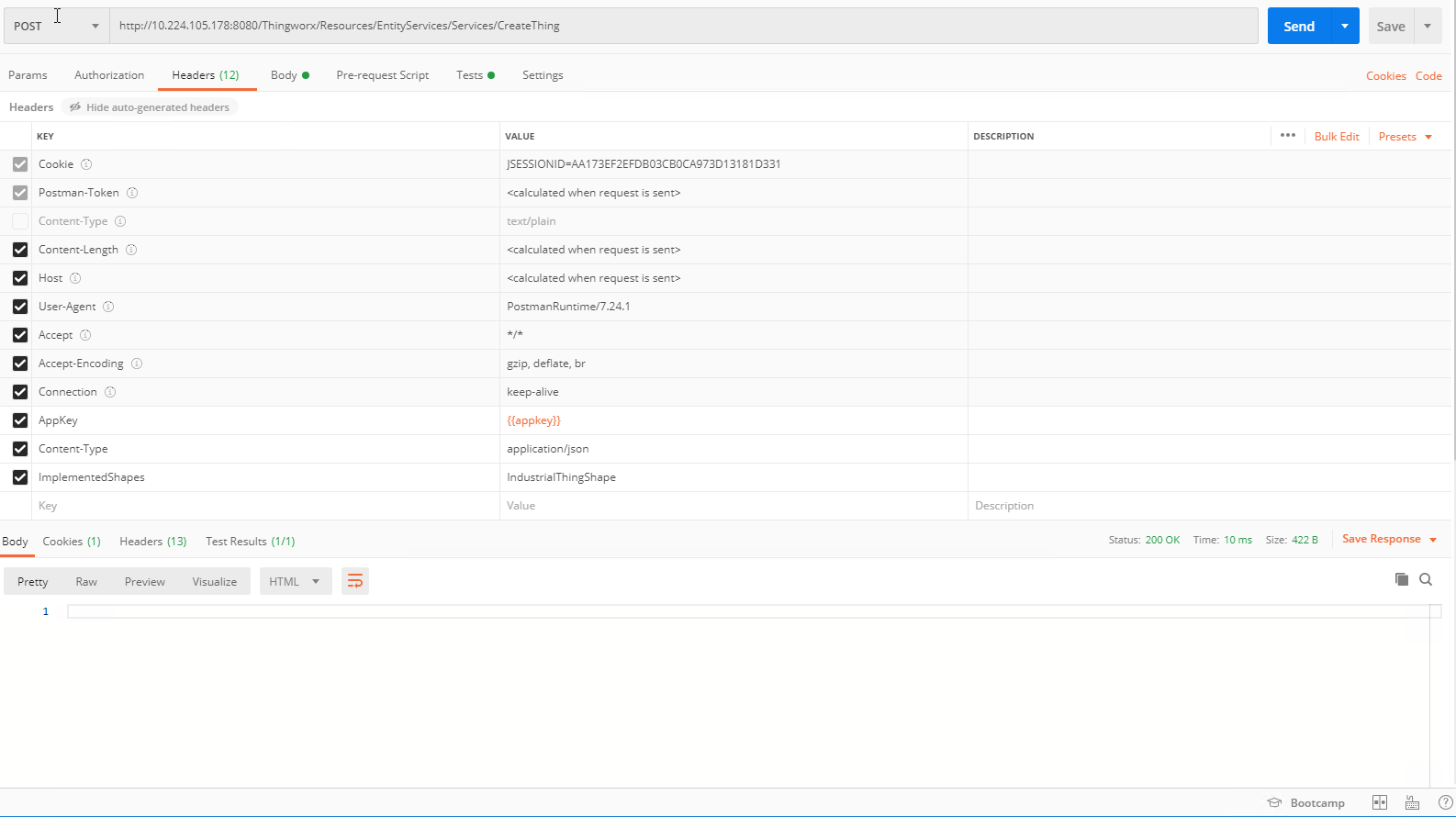 Solved: Help: How to apply thing shape when creating thing... - PTC Community