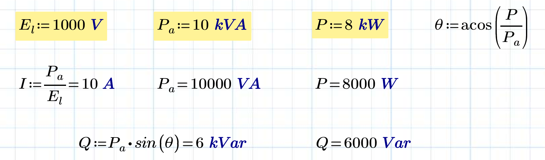 Solved: Units of electric power, VA, W and Var of Prime 6 - PTC Community