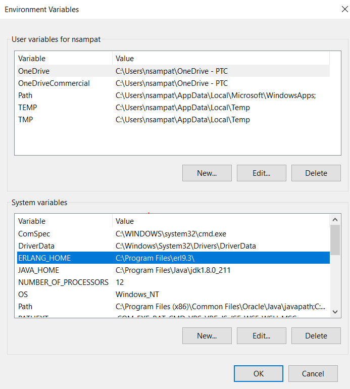 Solved: Thingworx Analytics Installation error ERLANG_HOME - PTC Community
