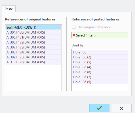 Copy Paste special features across models in assem... - PTC Community