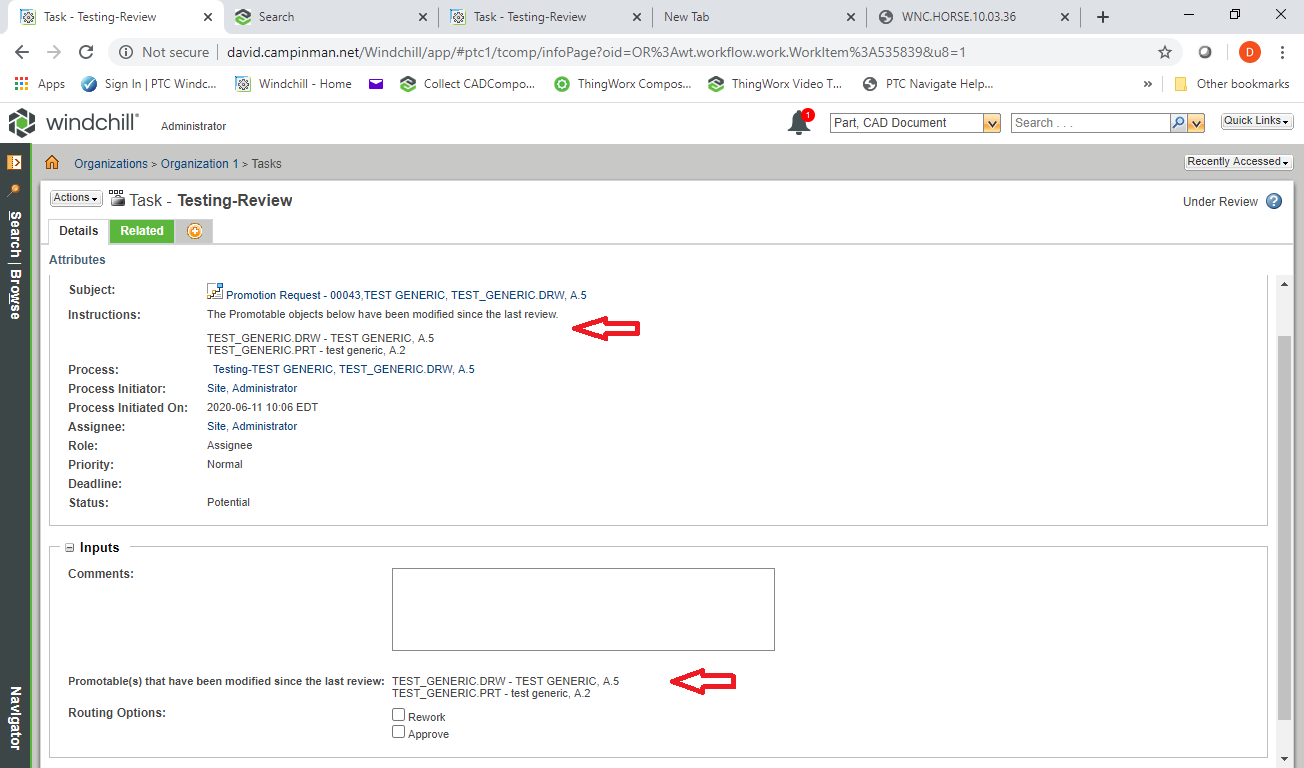 Solved: Promotion Request Object Iteration tracking - PTC Community