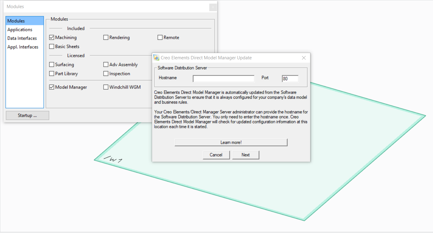 License PTC Creo Elements/ Model Manager - PTC Community