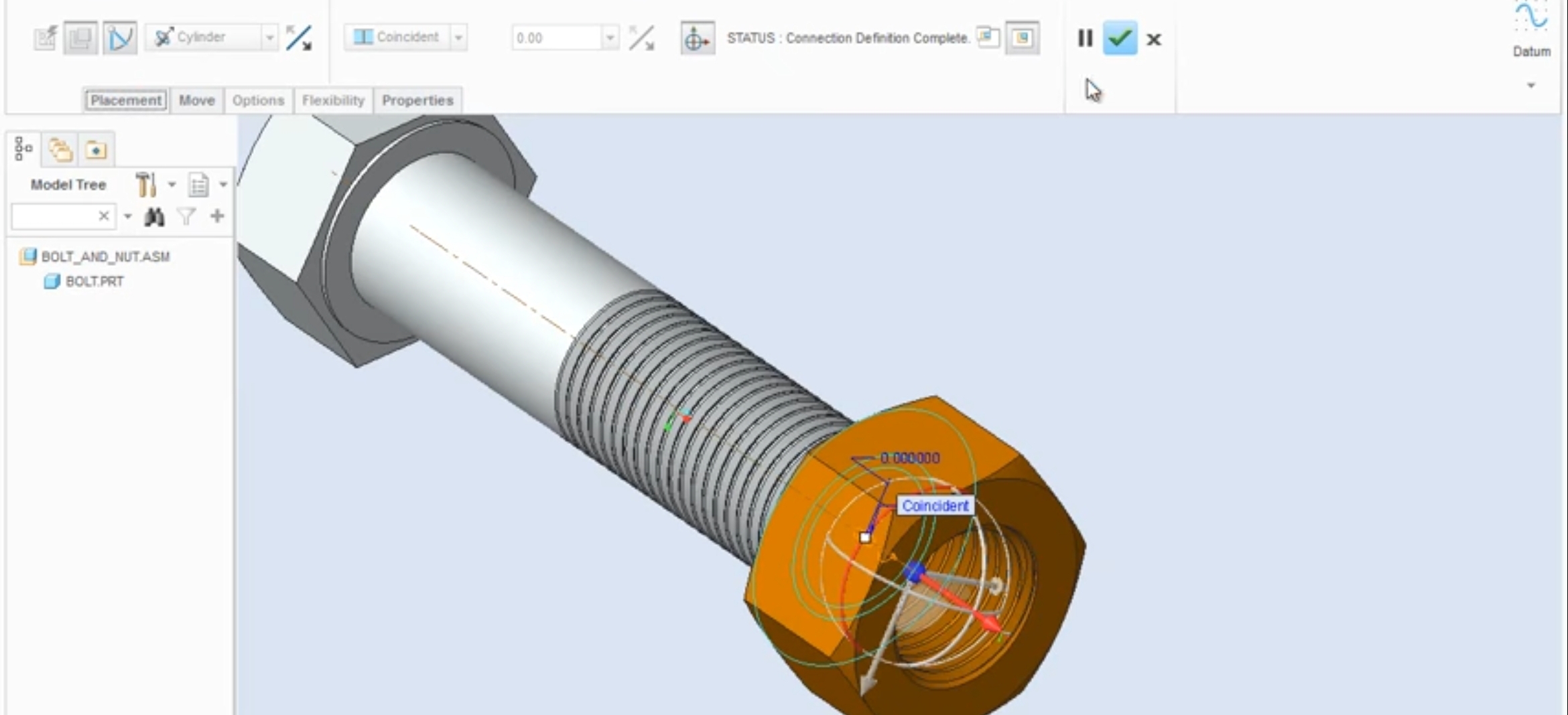 Solved: How to specify rotation direction in cylinder join... - PTC ...