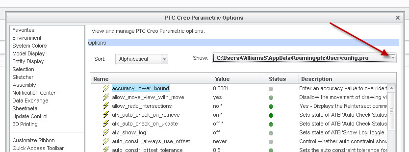 Solved: How to not display Axes on start up - PTC Community