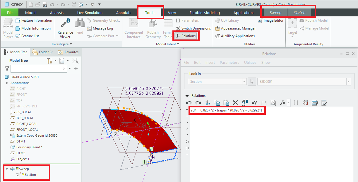 Need to make a bi-rail loft - PTC Community