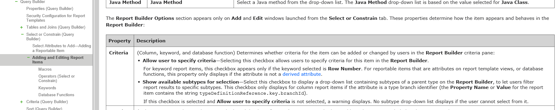 Select-able report for CN types - PTC Community