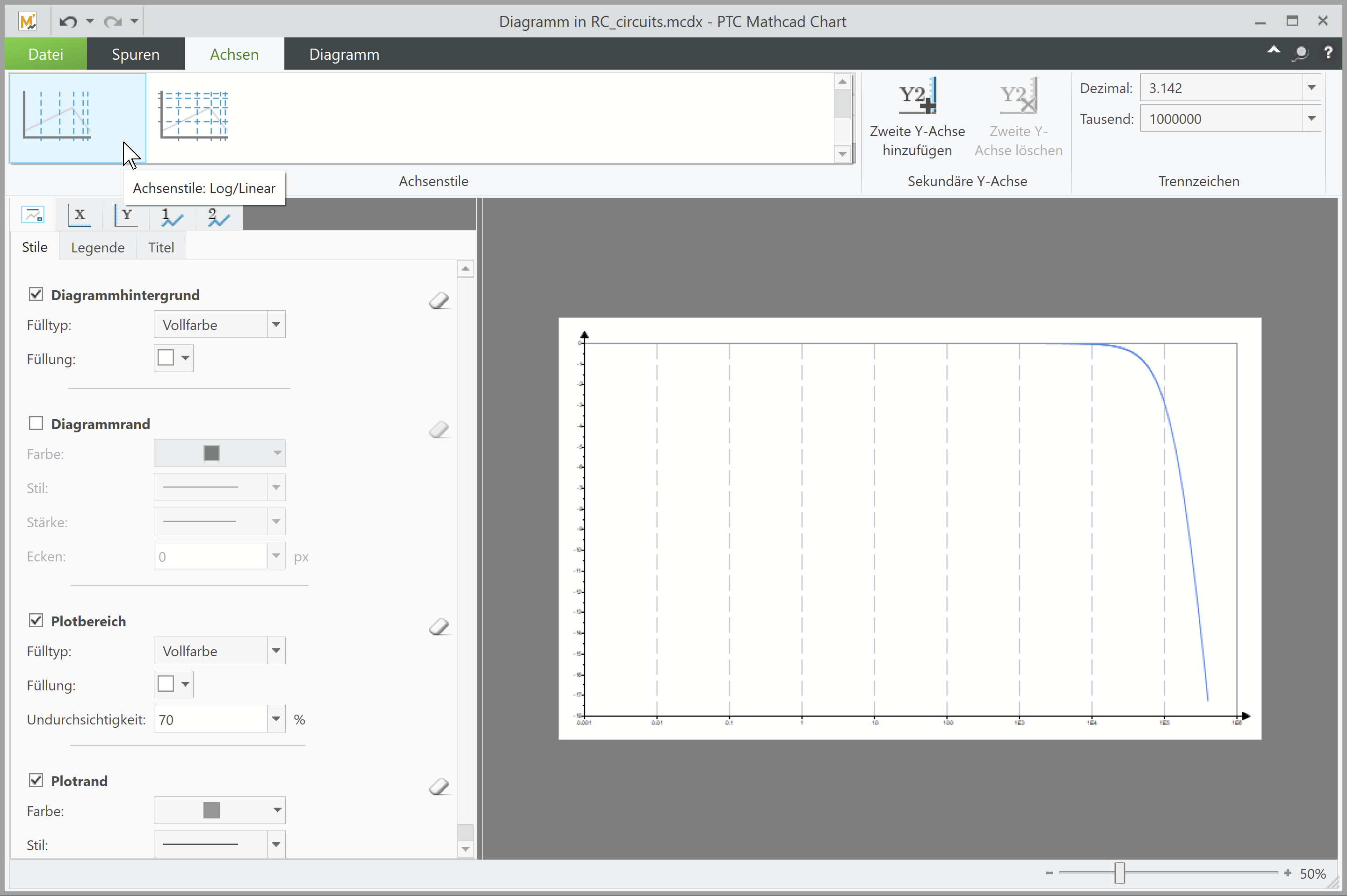 RLC Circuit Analysis - PTC Community