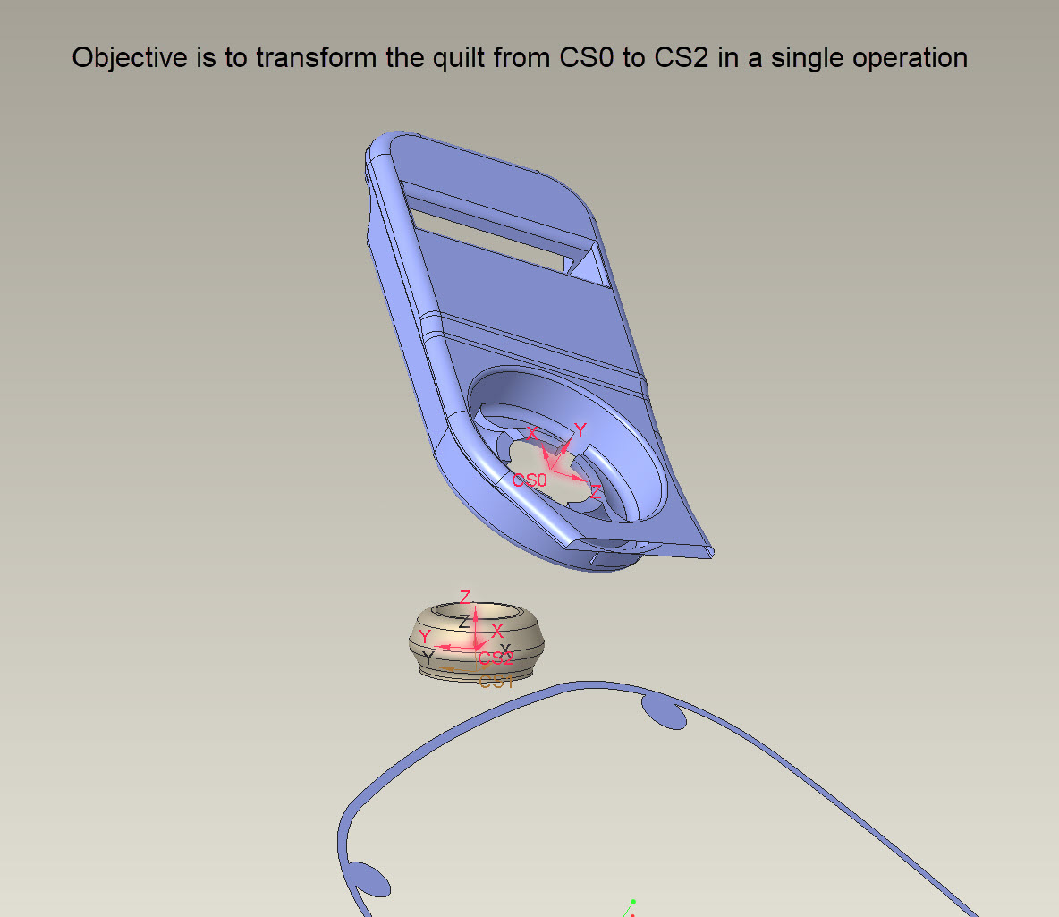 Solved Surface Transform Using Csys Ptc Community