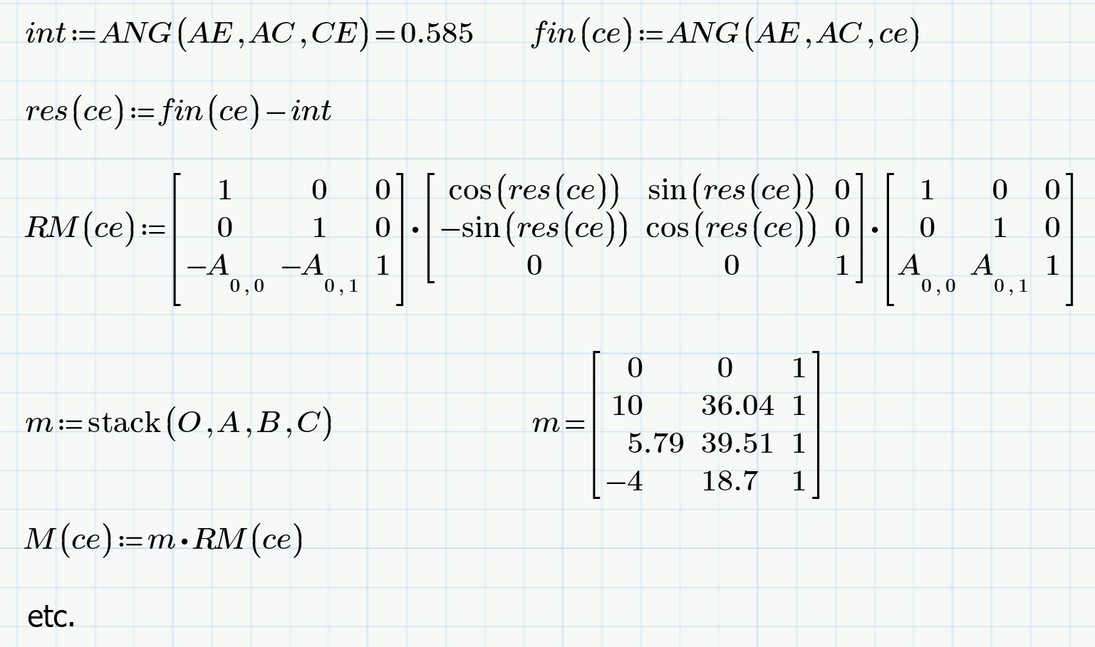 Rotating a set of co-ordinates values using rotat... - PTC Community