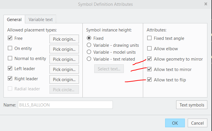Custom BOM Balloon with Manual Override - PTC Community